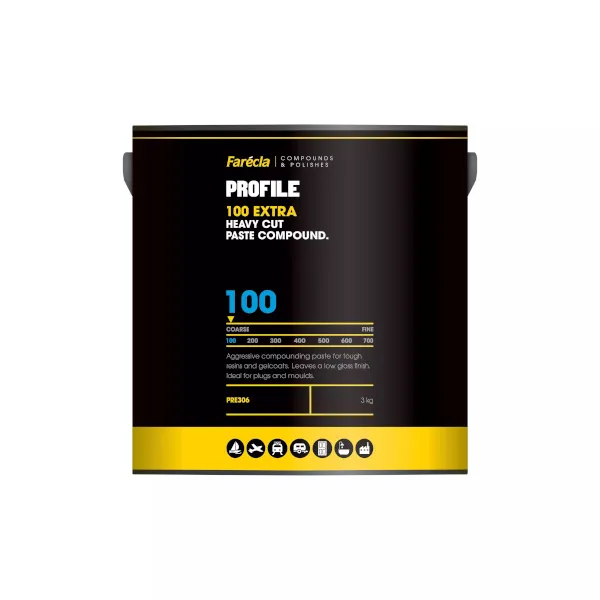 FARECLA PROFILE 100 EXTRA CUT PRE301 BALDE 3.2KG – Virtualimit